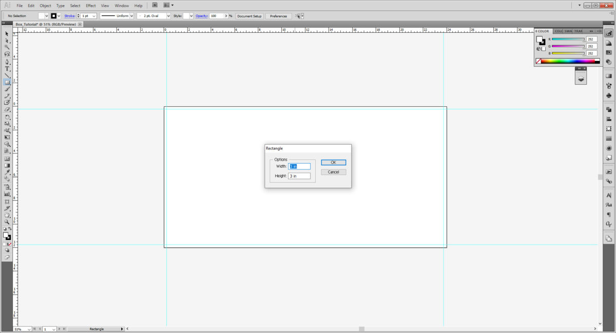 Designing a Box Template in Illustrator – BMCC Makerspace