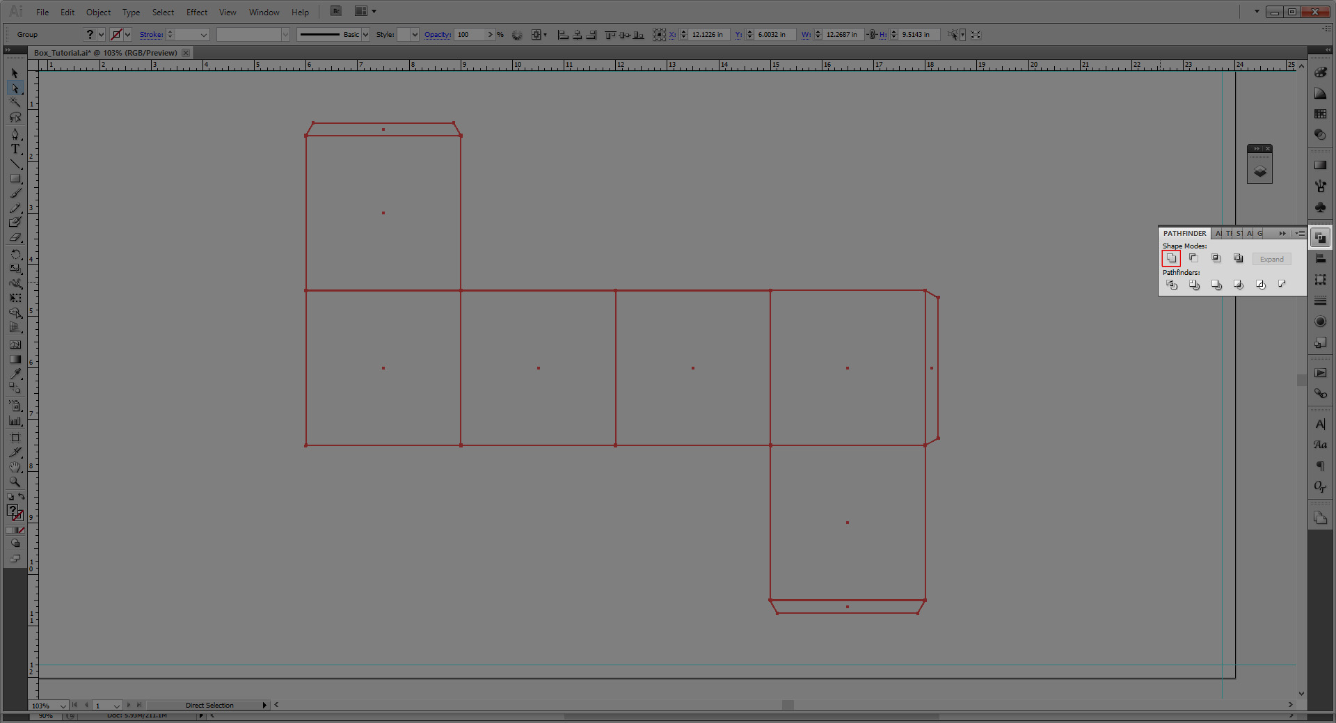 Designing a Box Template in Illustrator – BMCC Makerspace