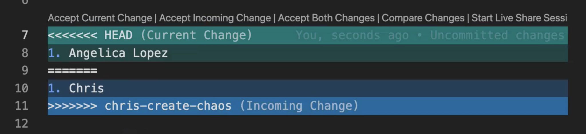 Git Merge Conflicts – MMP 350 Advanced Web Design